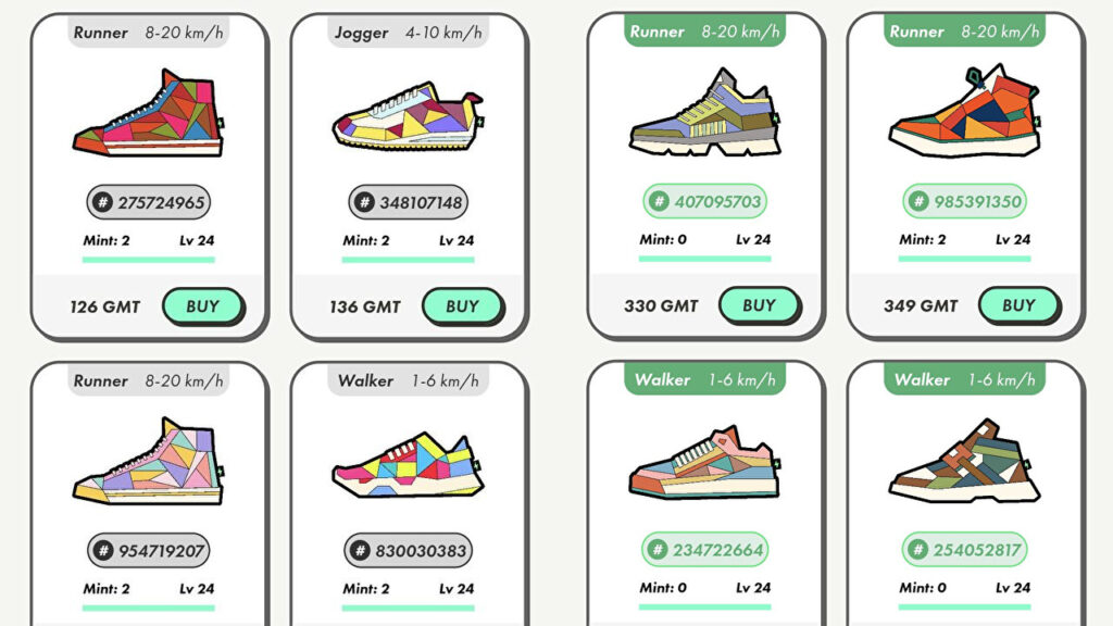 【STEPN】HP(ヘルスポイント)ってなに？Restore(レストア)による回復方法と費用のまとめ