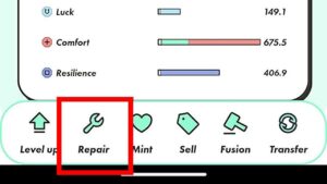 【STEPN】HP(ヘルスポイント)ってなに？Restore(レストア)による回復方法と費用のまとめ